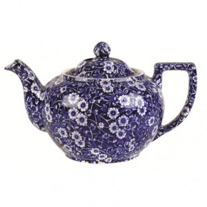 Blue Calico 2 Cup Teapot by Burleigh Made in England 13 oz | Annie’s ...